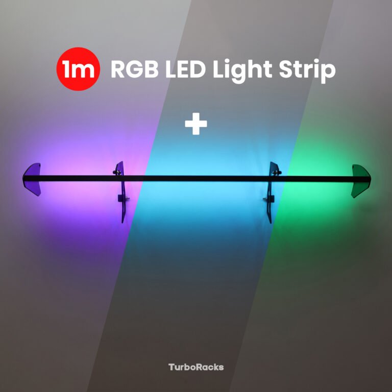 Racecar-Spoiler Wall Shelf | TurboRacks